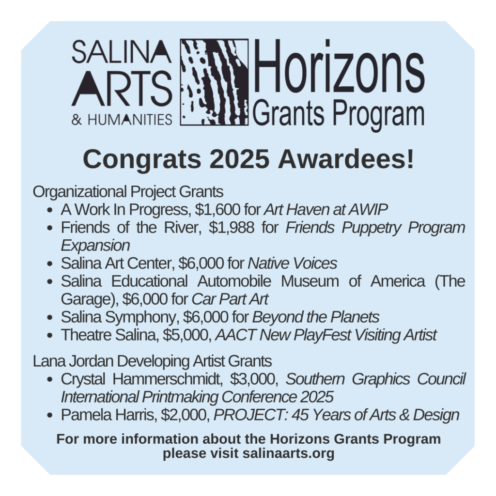 Salina Arts & Humanities – The cultivation of this place through the power of the arts and ...